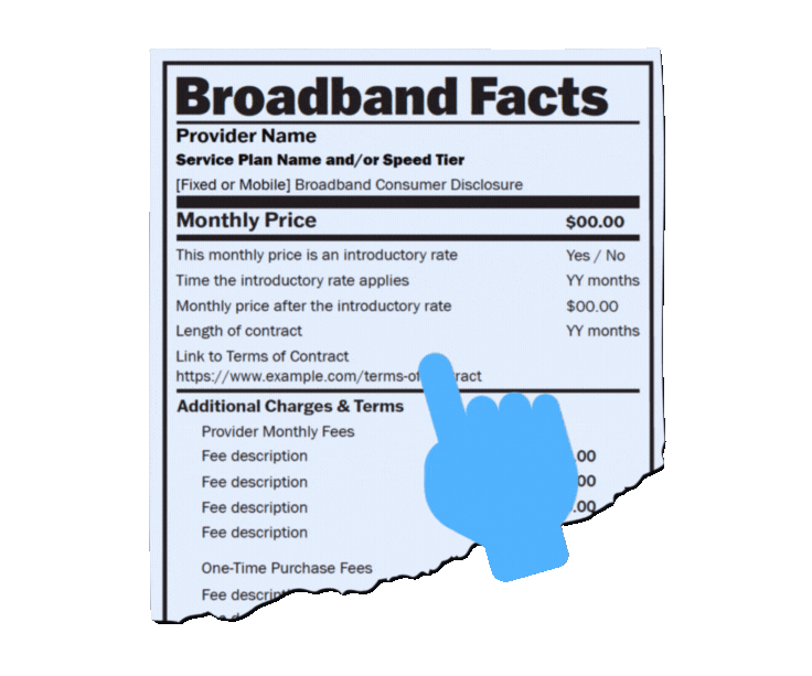 Free Broadband Label Maker