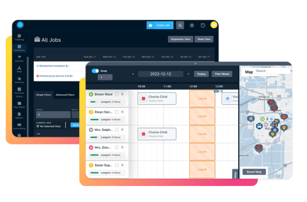 Field Service Dispatch & Ticket Software | Sonar Software