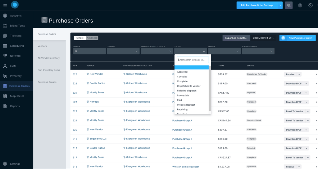 Streamline Your Inventory Management with Sonar - Sonar Software